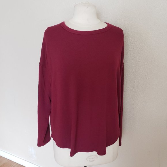 Time and Tru | Tops | Time And True Oversized Basic Dolman Sleeve Knit ...